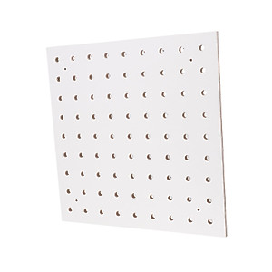 100 Spools Sewing Thread Holder Wall Mounted, Wooden Peg Board Organizer, Easy Access Coil Design, Wood Material, Wall Hanging for Sewing Room (1 Layer)