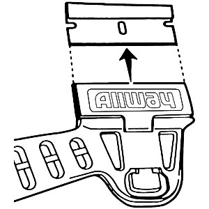 ALLWAY RKW2 Razor Wallpaper Knife