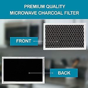 GE JX81J, WB02X11124, WB06X10823 Microwave Recirculating Charcoal Filter (4-Pack)