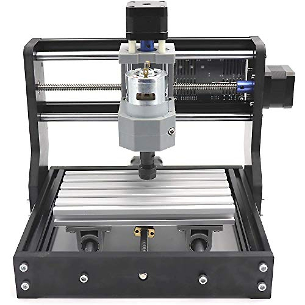 CNCTOPBAOS 1610 PRO Mini CNC Router Kit,3 Axis Desktop GRBL Control DIY Engraver Engraving Machine,Carving Engrave on Acrylic,PVC,PCB,Plastic,Wood Cutting Milling Machine