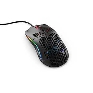 Glorious PC Gaming Race, Model O Wired Gaming Mouse 67g Superlight Honeycomb Design, RGB, Pixart 3360 Sensor, Omron Switches, Ambidextrous - Matte Black (RENEWED)