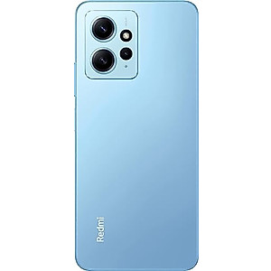 Xiaomi Redmi Note 12 4G LTE (128GB + 6GB) Global Unlocked 6.67" 50MP Triple (ONLY T-Moble/Tello/Mint USA Market) + (w/ 33W Fast Car Dual Charger Bundle) (Ice Blue (Global Version))