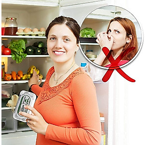 Refrigerator Deodorizer and Odor Eliminator (2 Pack) & Shoe Deodorizer and Odor Eliminator (2 Pack)