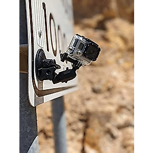 Panavise ActionGrip 13120 Single Knuckle Suction Cup Camera Mount (Matte Black)