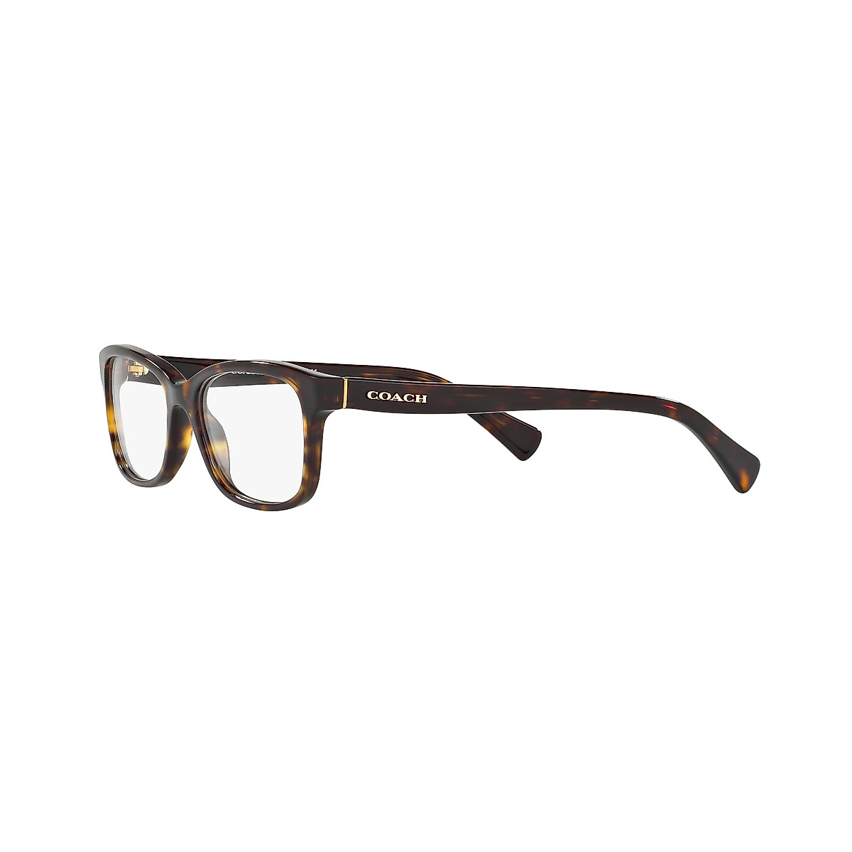 Coach HC6089 Prescription Eyewear Frames, Dark Tortoise/Demo Lens, 51 mm