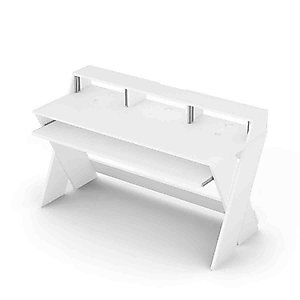 Glorious Sound Desk Pro White Professional Studio Workstation, White