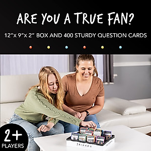 Paladone Friends TV Show Ultimate Trivia Quiz - 391 Double-Sided Quiz Cards - 2000+ Questions - Officially Licensed Merchandise