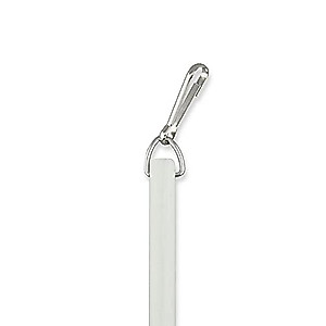 Kirsch 30" Fiberglass Drapery Baton Wand with Stainless Steel Snap Hook