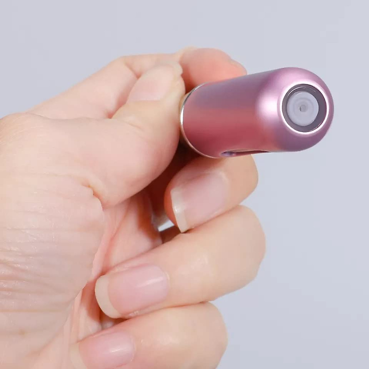 5 Pieces Portable 5ml Refillable Mini Perfume Atomiser Bottles, Easy to Fill-Underfill Empty Small Perfume Spray Atomizer multicolor. (Rainbow: Red, Rose Red, Bright Gold, Green, Bright Blue)