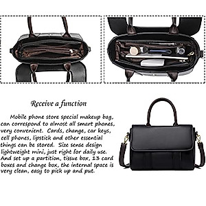 FSD.WG Small Quilted Crossbody Bag,Leather Ladies Shoulder Purses, Classic Satchel Handbag,Phone Wallet Purse for Women