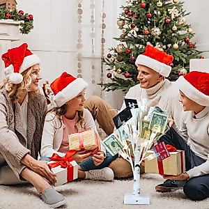 Sidelinx Money Tree Gift Holder - Gift Card Tree for Birthday, Holidays, and More - Use for Money, Gift Cards, Photos, Lotto Tickets, etc.