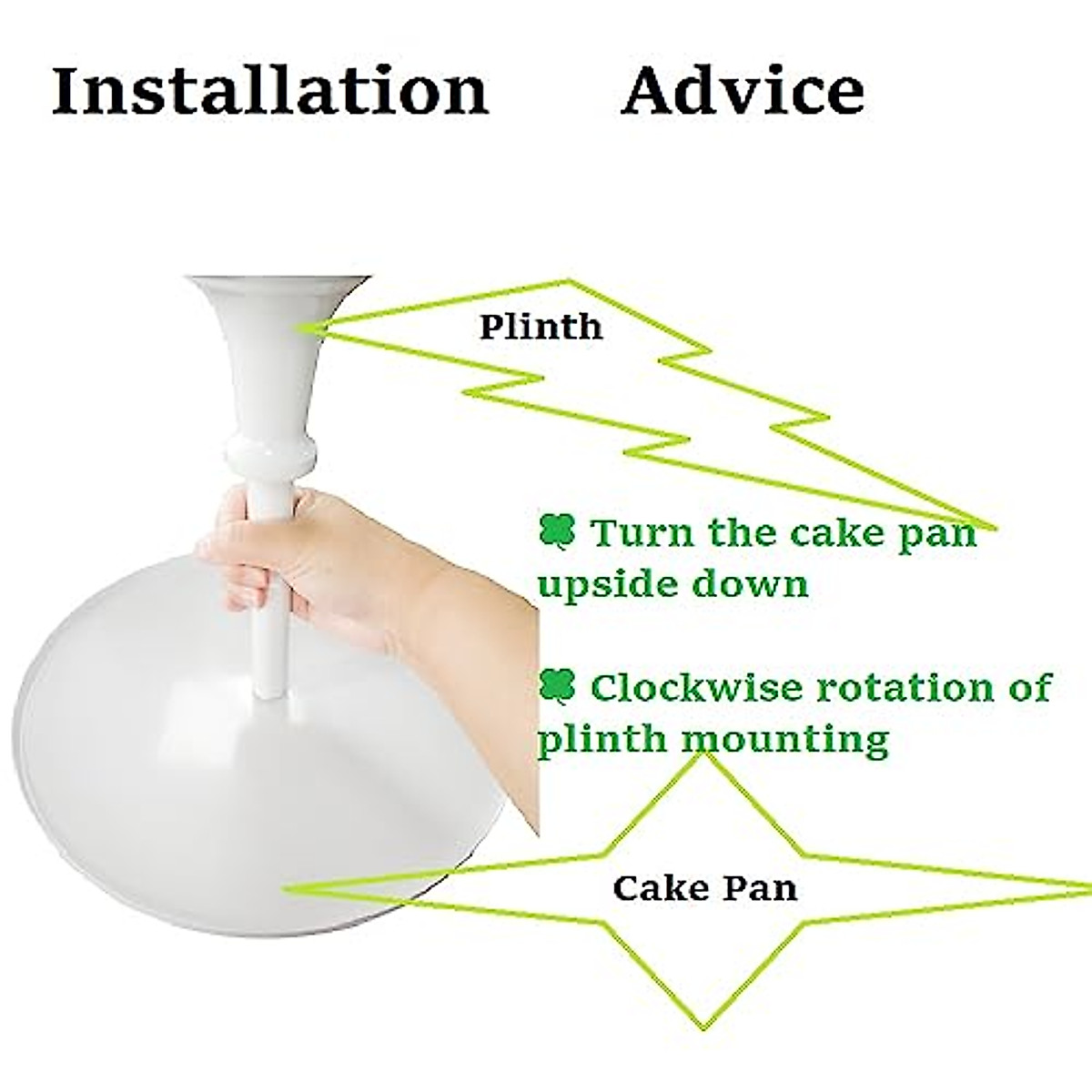 Cake Stands Set of 3,Metal Cupcake Stands Cake Display Stands,8/10/12 Inch Round Cake Trays Dessert Display Stands,for Birthday,Party,Wedding,Party,Ceremony,Decoration. (Iron)