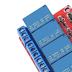 Receiving Relay Module Control Switch, Multiple Buttons 4 Channel Relay Module Receiver Set Labor Saving with Internal Battery for Electrical Components(#1)