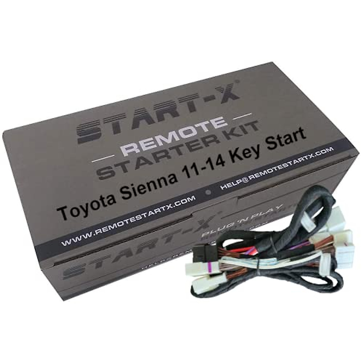 Start-X Remote Starter for Toyota Sienna 2011-2014 Key Start || 3X Lock to Remote Start || 2011 2012 2013 2014