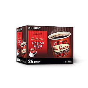 Tim Horton's Single Serve Coffee Cups, Original Blend, 24 Count