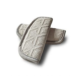 2 Pair Stroller Straps Covers Car Seat Belts Shoulder Pads Suit for Baby Kids (Large)