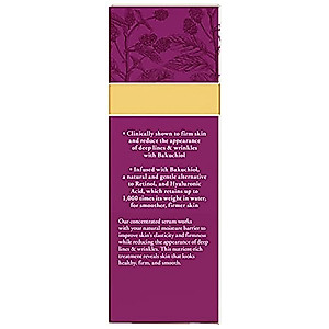 Face Serum, Burt's Bees Retinol Alternative, Facial Care with Hyaluronic Acid, Intensive Firming Skin Care, 1 Ounce