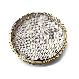 5Pieces 12 Inch Silicone Steamer Liners, Roud Non Stick Silicone Steamed Pad Baking Pastry Dim Sum Mesh for Home Kitchen Use