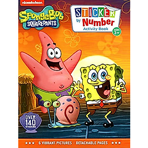 SpongeBob SquarePants Coloring and Activity Book Set with Stickers (2 Books and Play Pack)