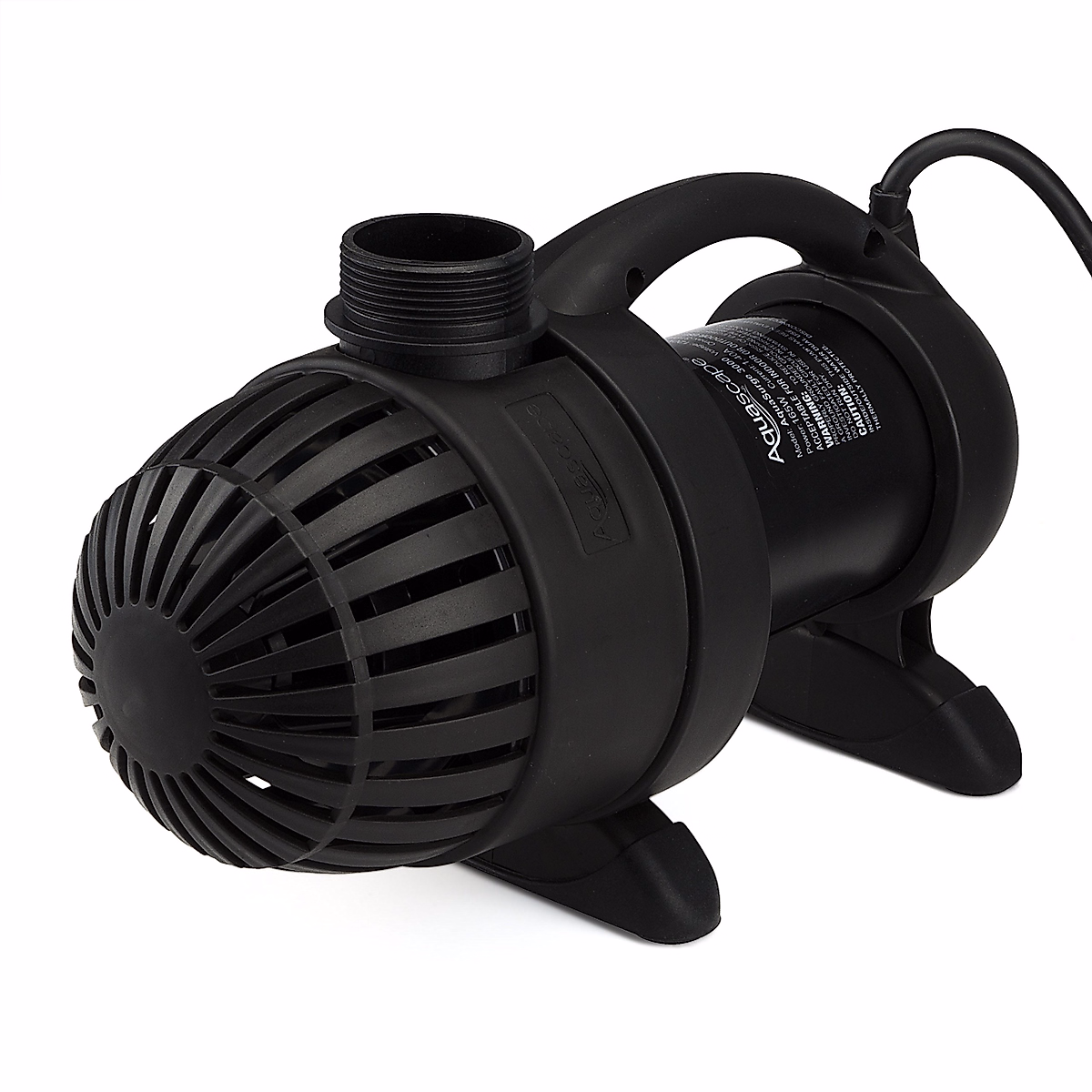 Aquascape 91018 AquaSurge 3000 GPH Submersible Pump,Black & Dual Union Check Valve 2.0 for Pond, Waterfall and Water Feature Pumps | 48026