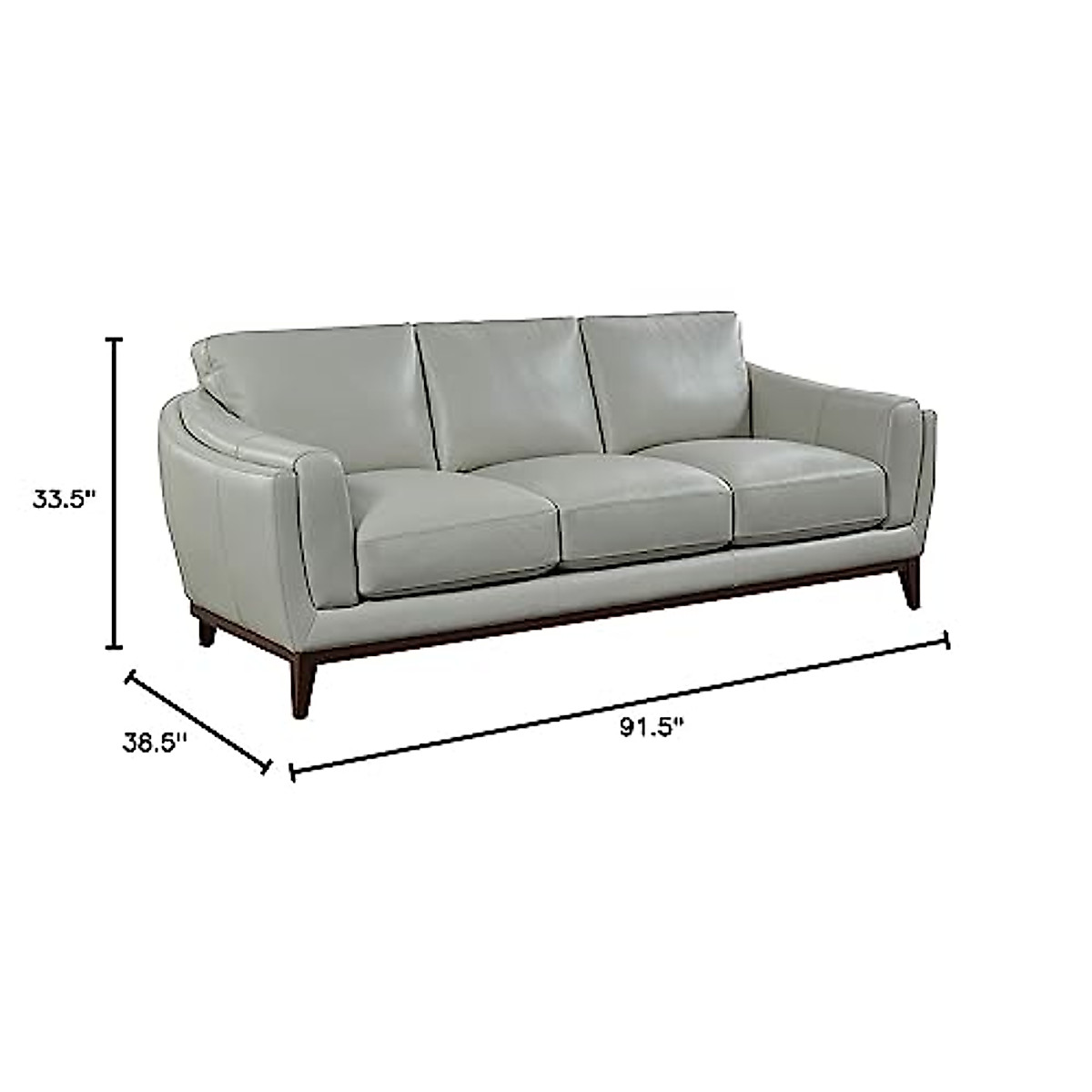 Rio 100% Top Grain Leather Sofa