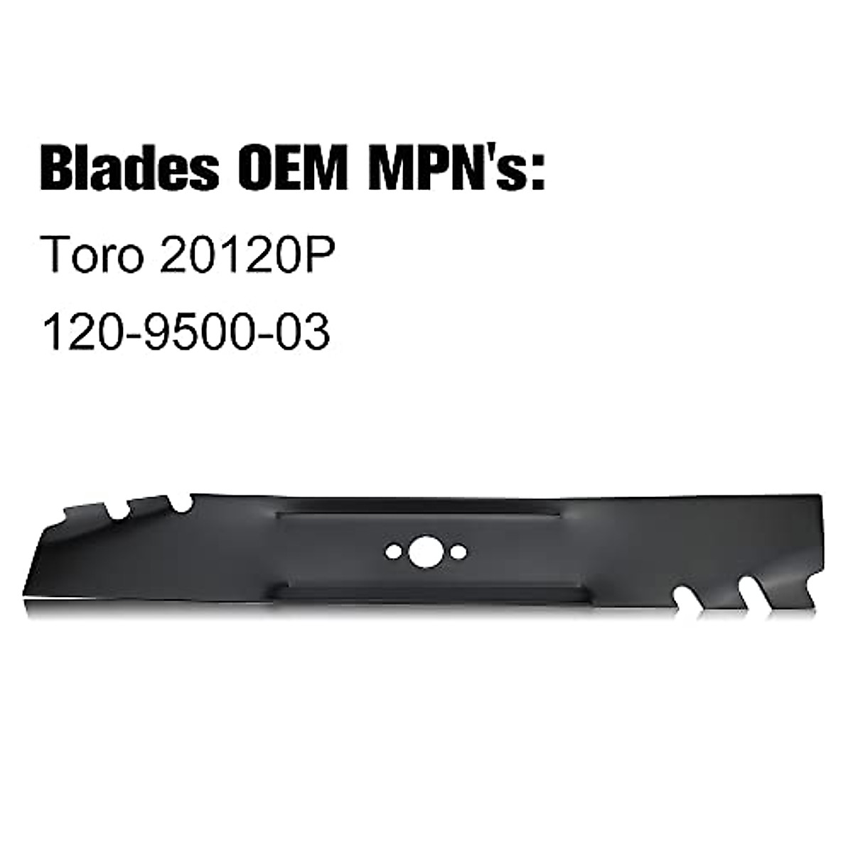 Grasscool Timemaster 30 inch Mower Mulching Blades for Toro 20199 20200 20975 20977 Lawnmower Replace for 20120P 120-9500-03