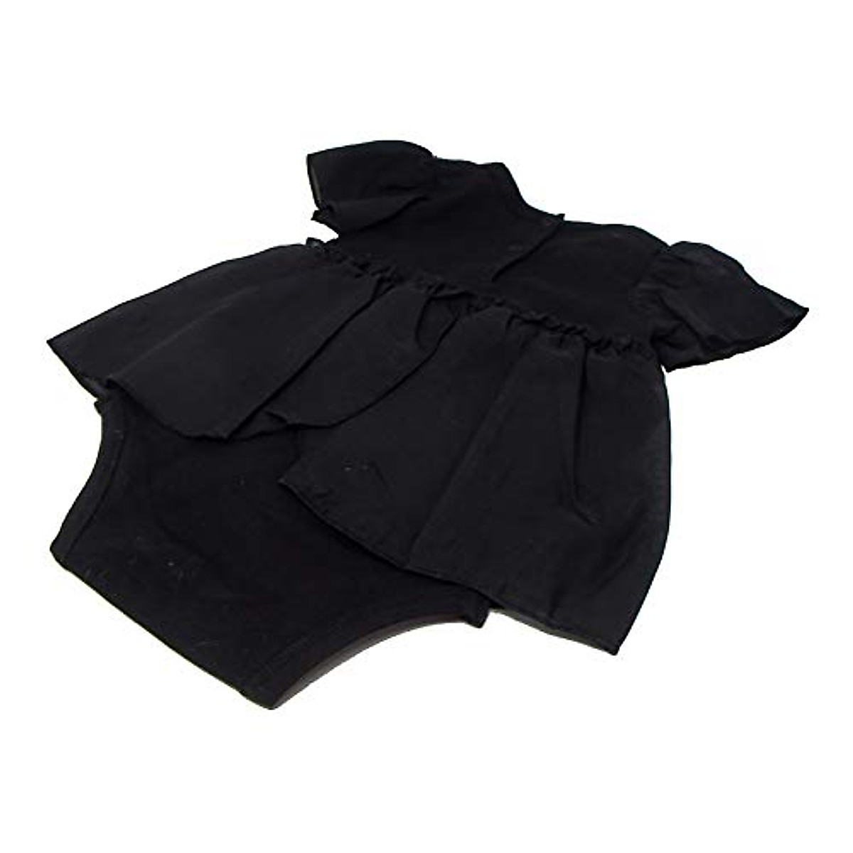 Stephan Baby My First Little Black Party Dress Ruffle-Skirted Diaper Cover, 3-6 Months