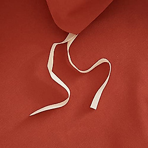 Mucalis Burnt Orange Duvet Cover Set King Ultra Soft Brushed Microfiber Duvet Cover Dark Orange 3 Piece Modern Bedding Set Zipper Closure,Easy Care,Fade-Resistant