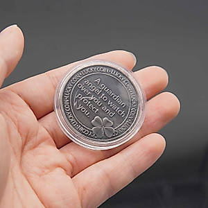 KANGHE Guardian Angel Medal Lucky Coin Good Luck Commemorative Gift
