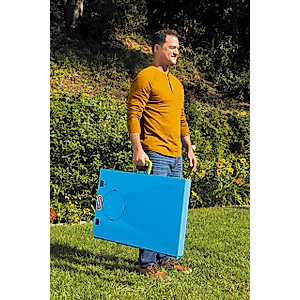 Little Tikes 5-in-1 Cornhole Game Set Indoor Outdoor Toy w Bowling, Tic Tac Toe, Ball Toss, Lawn Darts, 16 Accessories: Bean Bags, Balls, Darts- Gift for Kids & Families, Toy For Boys Girls Ages 2 3 4