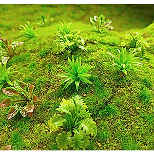 90pcs Mini Model Trees Plants Flowers Green Shrubs Bush Model, Aritificial Plants Model Train Scenery Architecture Flower Model Scenery