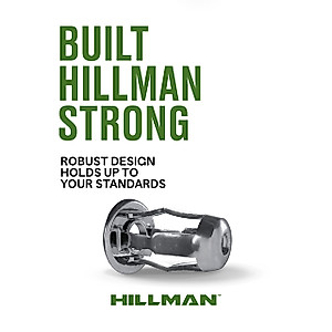 Hillman 59126 Short Jack Nuts (1/4"-20) - 15 Pieces , Zinc