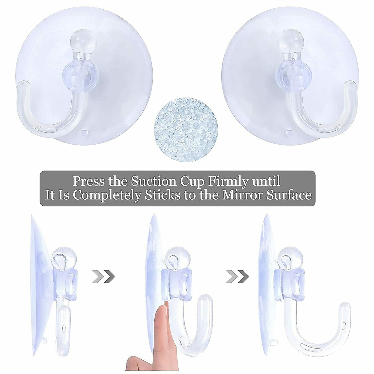 HuaShanDa Beard Bib Beard Apron, Beard Catcher for Men Shaving and Trimming, Waterproof and Non-Stick Beard Cape Grooming Cloth with 4pcs Suction Cups and Travel Pouch, Best Gifts for Men- White