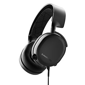 SteelSeries Arctis 3 - All-Platform Gaming Headset - for PC, PlayStation 5, Xbox One, Nintendo Switch - Black