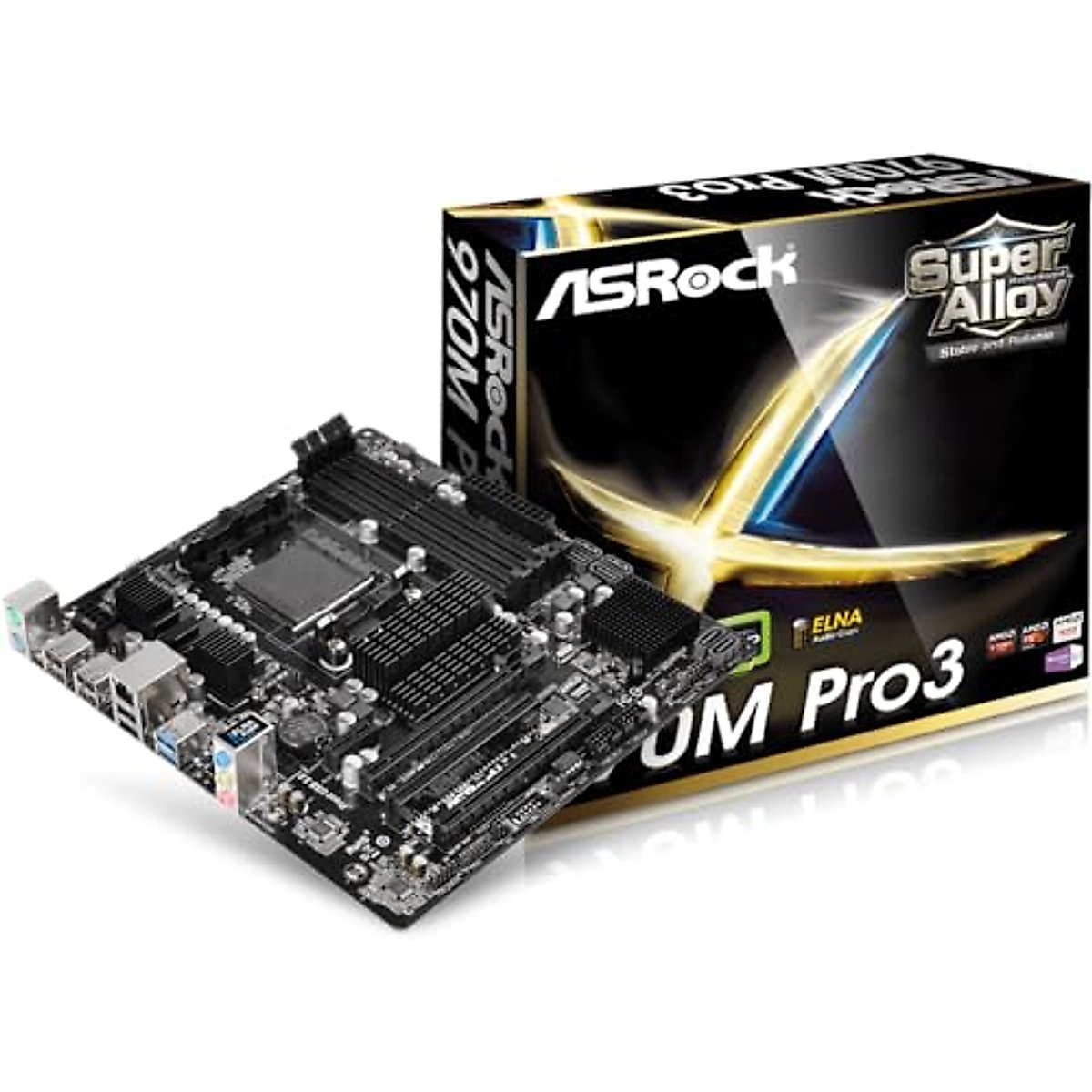 ASRock Micro ATX DDR3 1066 Motherboards 970M PRO3