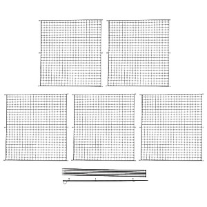 JINHZIXIU 15ft x 39in Metal Garden Fence Pannels Outdoor Landscape Patio Yard Fencing Border Heavy Duty Animal Barrier No Dig Metal Garden Fence and Gate Bundle 4 Panels&1 Gate