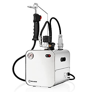 Reliable 5100CD Dental Steam Cleaner, 2.2L Stainless Steel Boiler, 3.5 Bar Operating Pressure, 1000W External Long-Life Heating Element, Eco Mode Saves Up To 33% of Energy, 1.9L Nominal Water Capacity