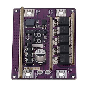 Spot Welder Board, 99 Gears Adjustable Precise High Power Output Digital Display 12V DIY Spot Welding Machine for Equipment