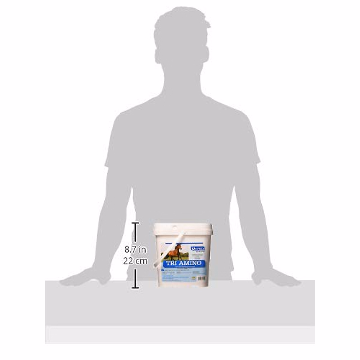 Uckele Tri Amino Horse Supplement - Equine Vitamin & Mineral Supplement - 5 Pound (lb)