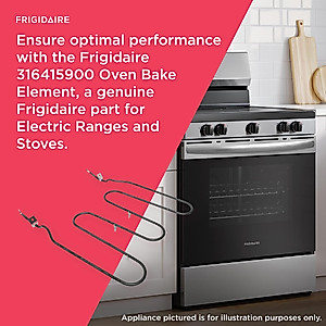 Frigidaire 316415900 Bake Element Range/Stove/Oven, 1 Count (Pack of 1), Black