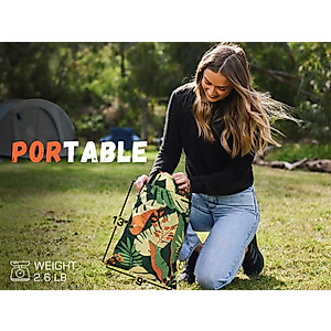 WEKAPO Inflatable Couch Air Lounger Chair - Camping & Beach Accessories, Portable Blow up Sofa for Hiking, Lawn, Indoor/Outdoor Movies & Music Festivals. Lightweight and Easy to Set Up Air Hammock