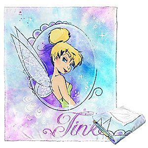 Northwest Fairies Silk Touch Throw Blanket, 50" x 60", Cosmic Tink