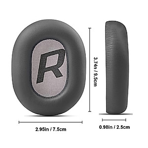 Replacement Ear Pads Cushion Compatible with Plantronics Voyager 8200 UC/Plantronics Backbeat Pro2 Headphone (Pro2 Gray)