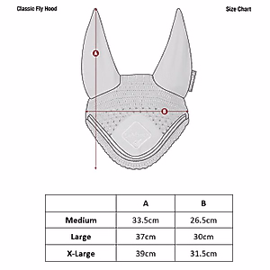 LeMieux Classic Ear Bonnet Benetton Blue Large