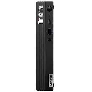 Lenovo ThinkCentre M75q Gen 2 Tiny Desktop Computer, AMD Ryzen 5 PRO 5650GE 3.4GHz, 8GB RAM, 256GB SSD, Windows 11 Pro, Black