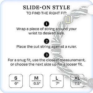 Lokai Silicone Beaded Bracelet for Women & Men, National Geographic Collection - Zebra Striped, (Extra Large, 7.5 Inch Circumference) - Silicone Bracelet Slides-On, Comfortable Fit