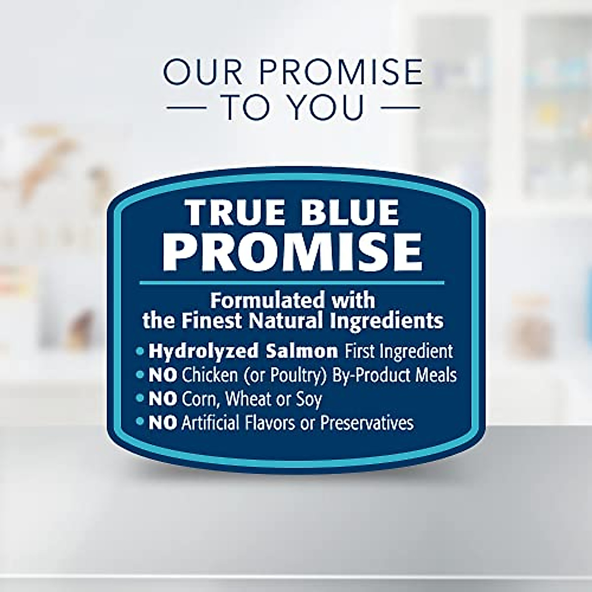 Blue Buffalo Natural Veterinary Diet HF Hydrolyzed for Food Intolerance Dry Dog Food, Salmon 22-lb bag