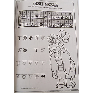 Classroom Supply Trolls Trollstopia Coloring and Activity Book with Bonus Stand-Up Character on Back - 80 Pages