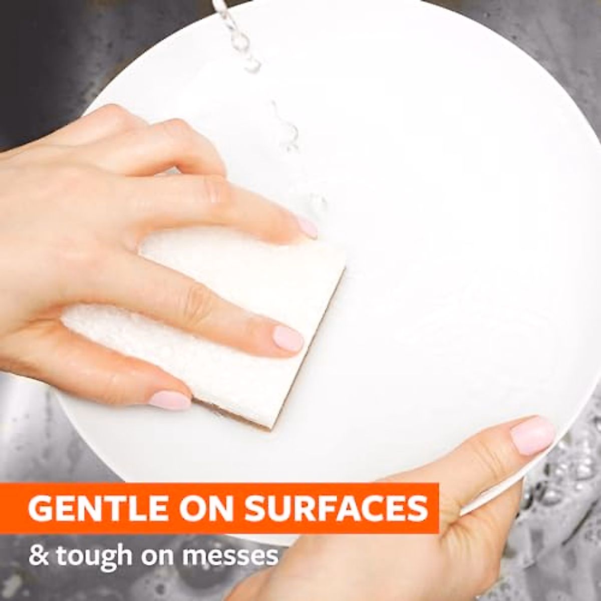 Full Circle in a Nutshell Walnut Shell Non-Scratch Scrubber Sponge, Pack of 3