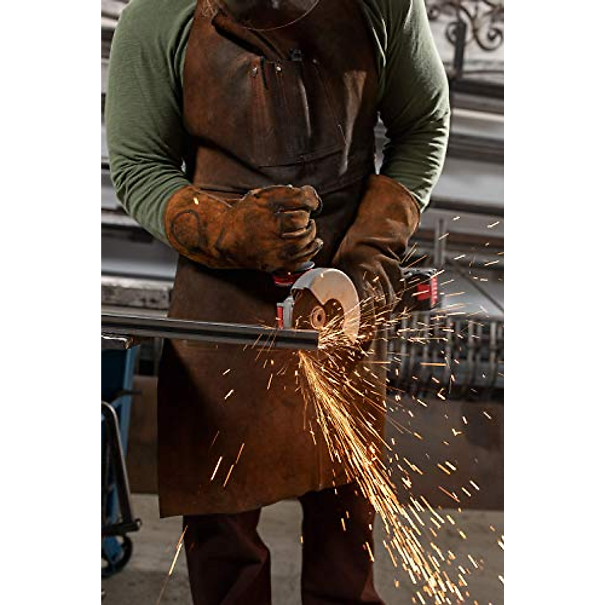 BOSCH CWX27LM450 4-1/2 In. x 1/8 In. X-LOCK Metal Cutting Abrasive Wheel 30 Grit Compatible with 7/8 In. Arbor Type 27A (ISO 42) for Applications in Metal Cutting